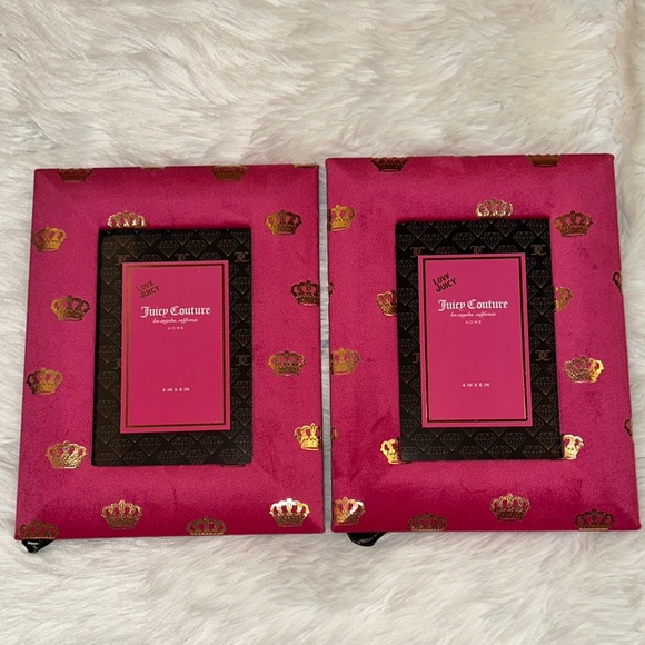 Juicy Couture | Art | Juicy Couture Pink And Gold Set | Poshmark